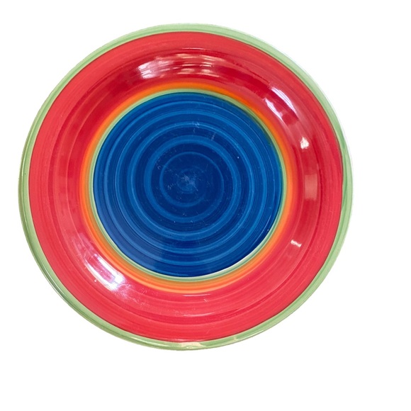Royal Norfolk | Kitchen | Royal Norfolk Rainbow Dinner Plates Set Of 3 ...